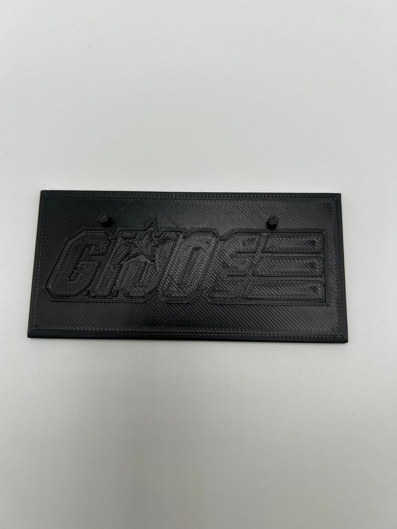 GI Joe 3D Printed Classified Action Figure Stand - Etsy