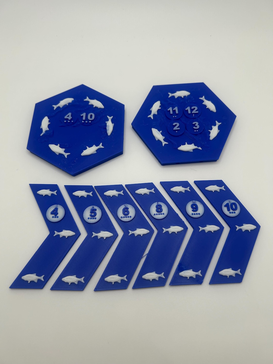 Catan 3D Printed Fisherman Hexes and Edges - Complete Set! - Etsy