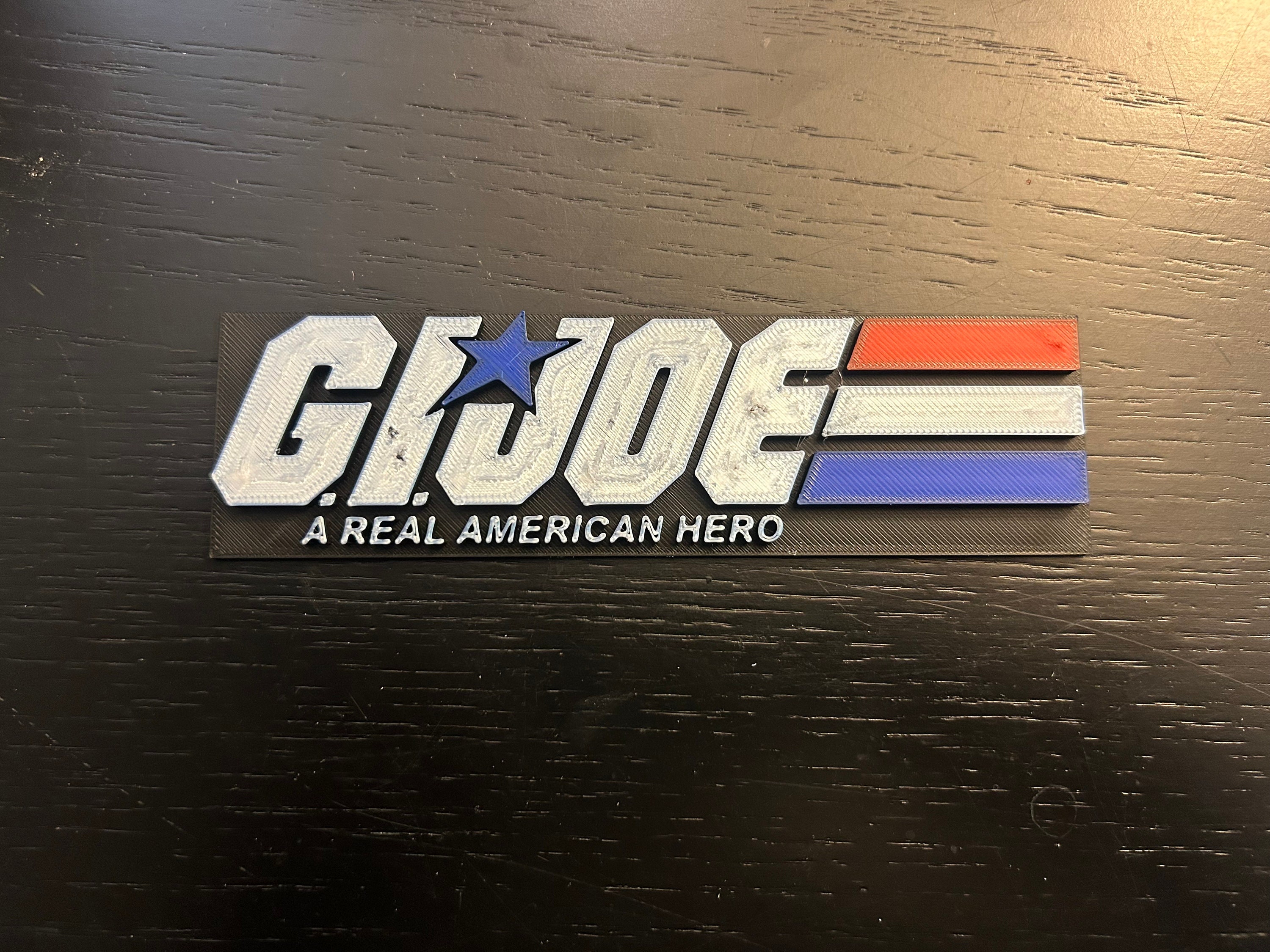 GI Joe Insignia 3D Printed - Etsy