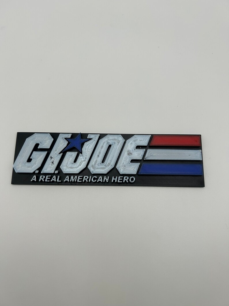 GI Joe Insignia 3D Printed - Etsy
