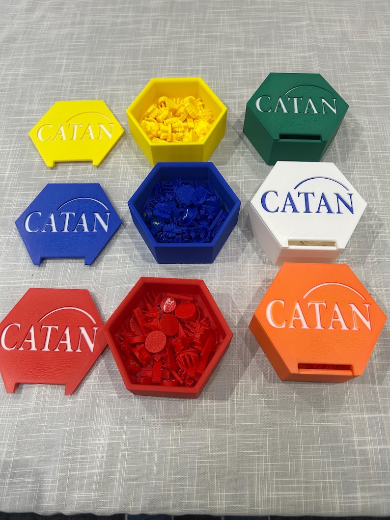 Catan Seafarers/cities & Knights 5/6 Player 3D Printed Complete Board ...