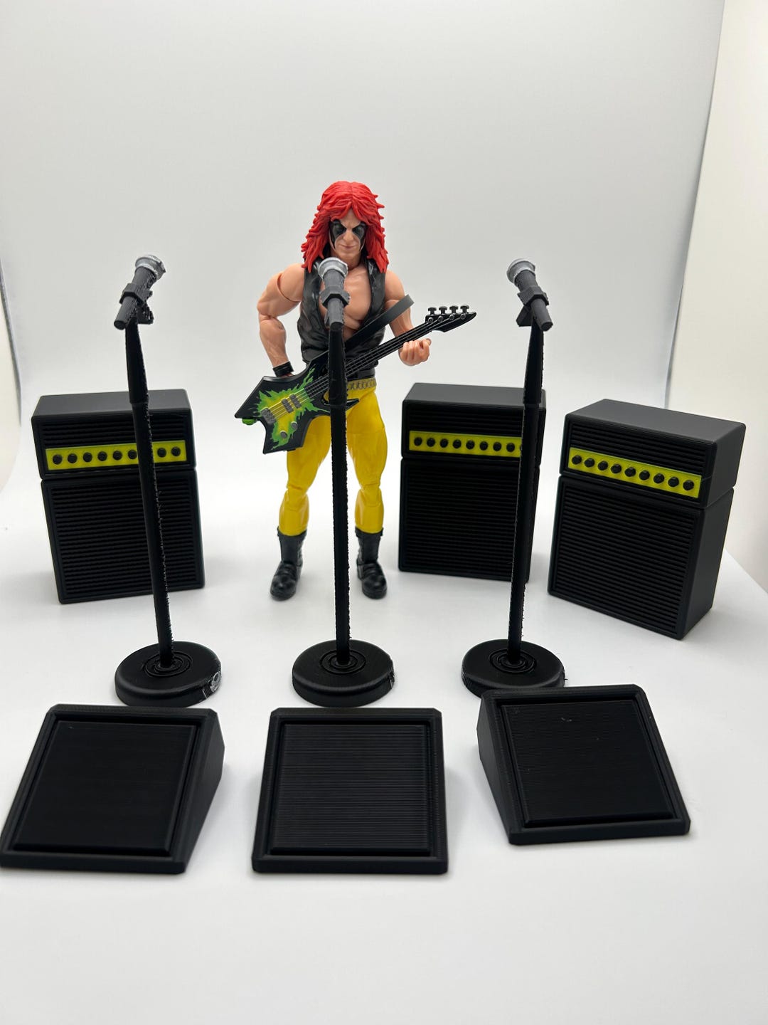Cold Slither Amplifier/microphones/floor Monitors 1:12 Scale 3D Print ...