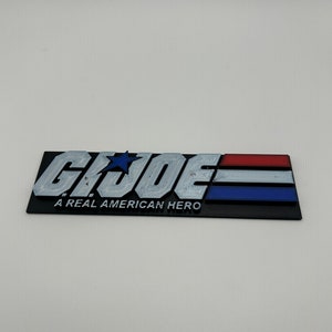 GI Joe Insignia 3D Printed - Etsy