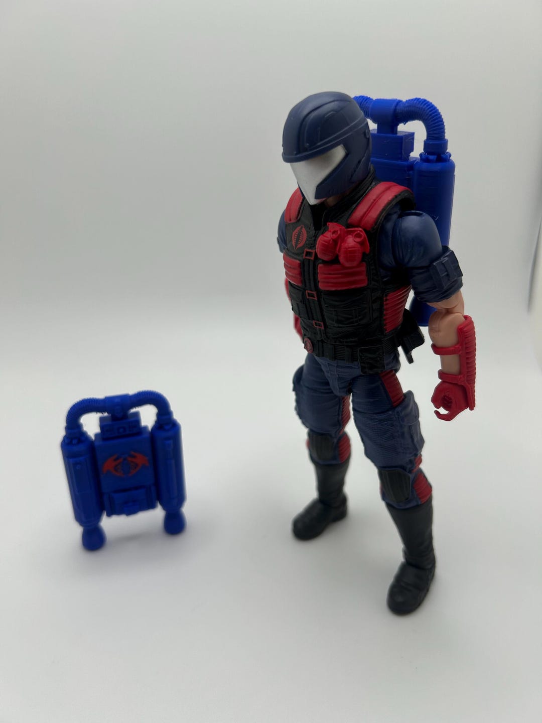GI Joe Cobra Jump Pak Blue Classified 1:12 Scale 3D Print - Etsy
