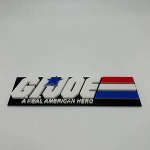 GI Joe Insignia 3D Printed - Etsy