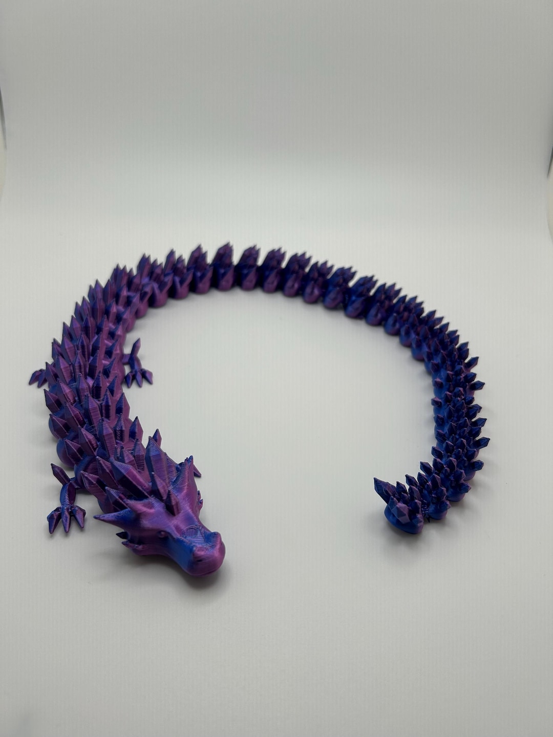 3D Printed Articulated Dragon - Multicolored, Over 1 Foot! - Etsy