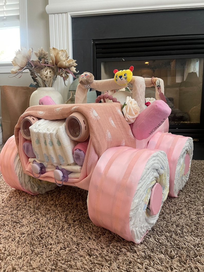 Custom Diaper Cakes for Baby Shower - Etsy
