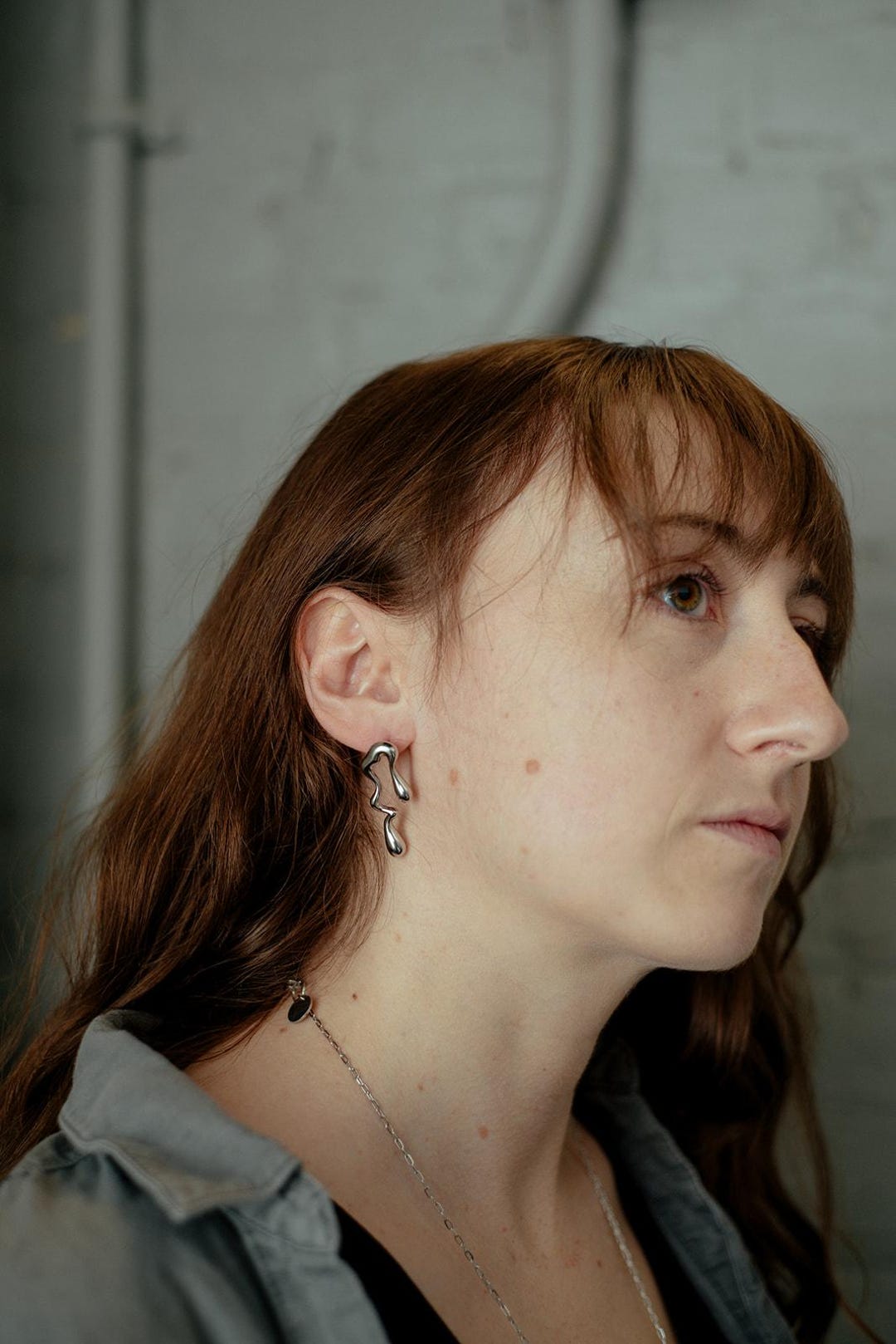 Morgan Stainless Steel Drip Earrings - Etsy