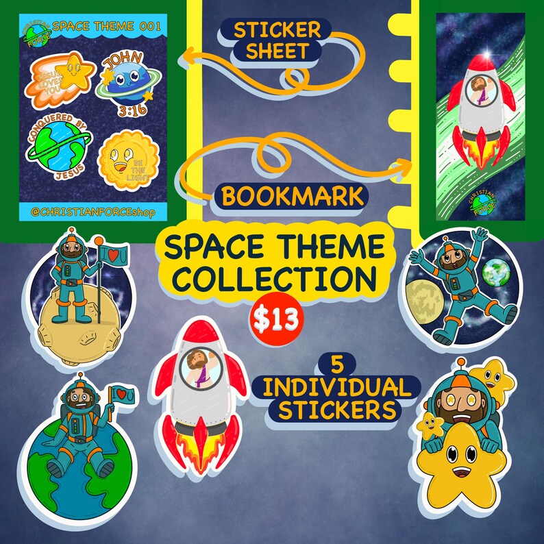 SPACE THEME COLLECTION - Etsy