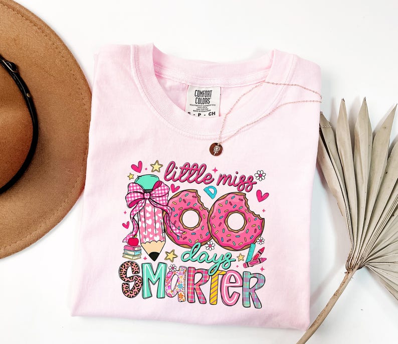 Comfort Colors® Buck 100 Days Smarter School Shirt, Smart School Shirt ...