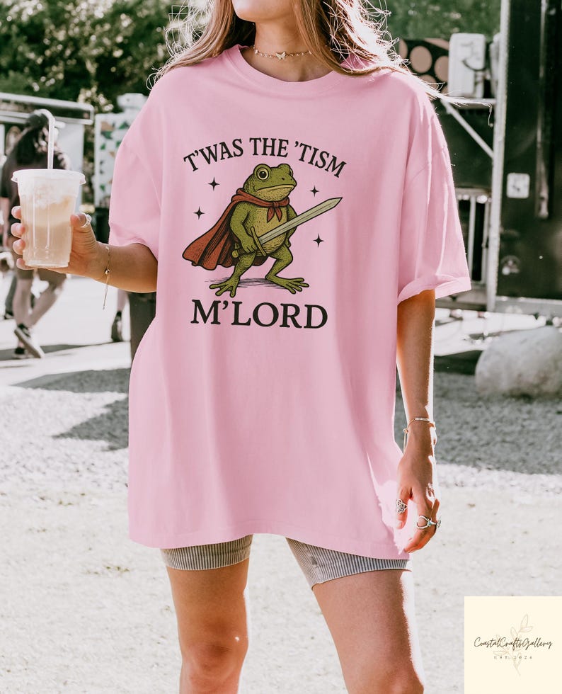 T'was the 'tism M'lord Shirt, Funny Autism Shirt, Autism Gift, Frog ...