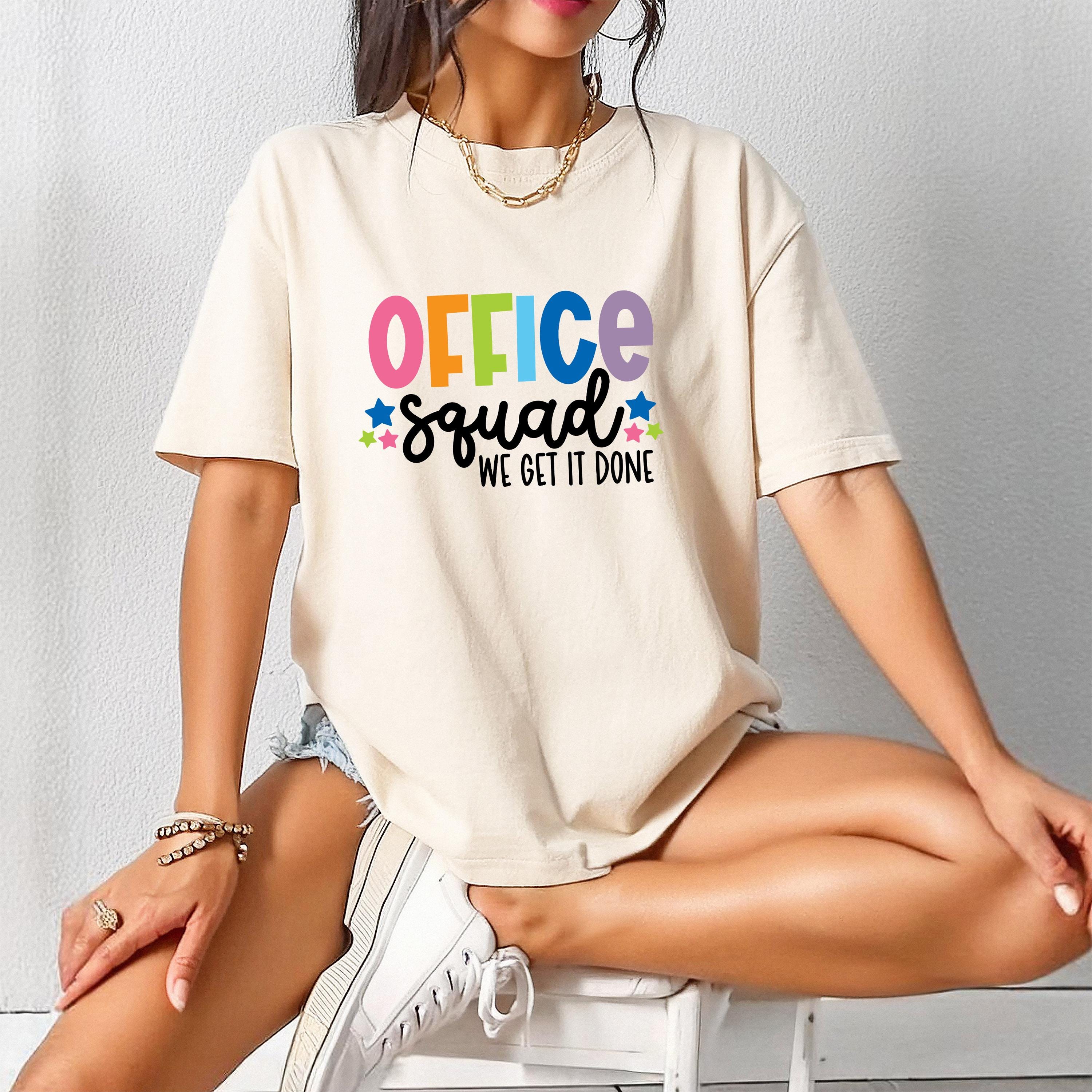 Funny Office Staff Shirt: Matching Team Tee, Admin Assistant Gift - Etsy