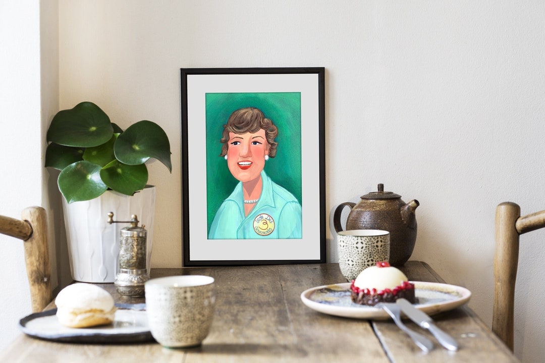 Julia Child Portrait Various Sizes - Etsy