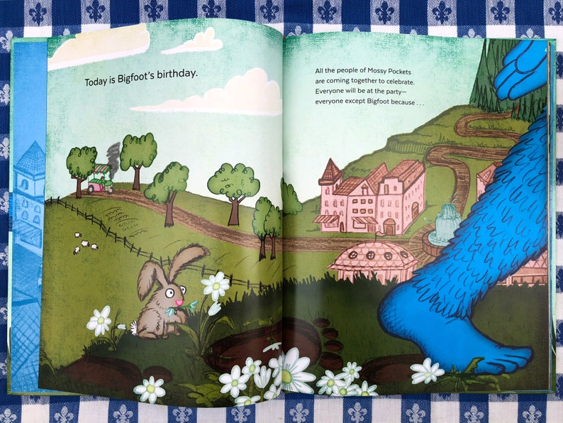 Brand New Copy of Children's Book, Bigfoot Does Not Like Birthdays ...