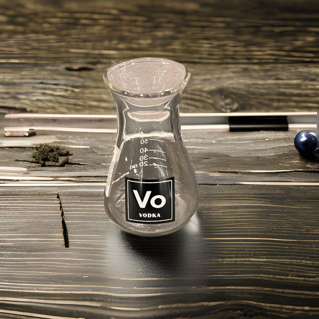 Beaker Style Vodka Shot Glass for Chemistry Party Lovers - Unique ...