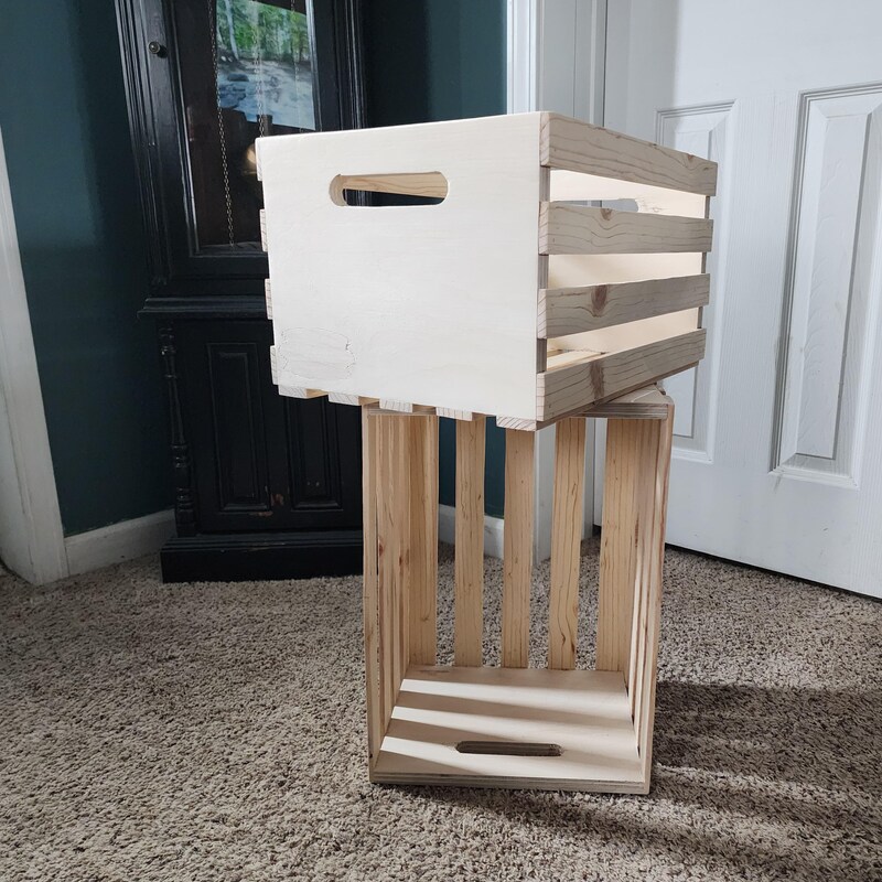 Wooden Apple Crates - Etsy