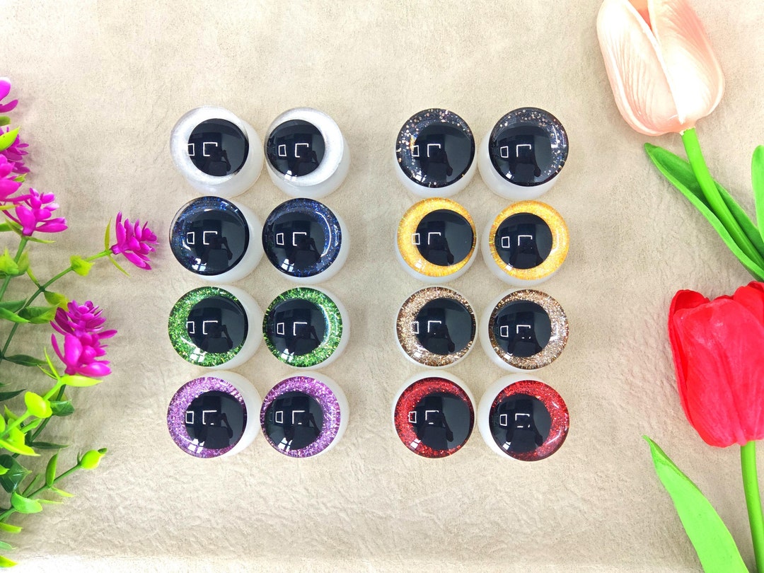 1235mm Diy Sparkling 3D Safety Eyes, And-knitted Doll Eyes, Doll Making ...