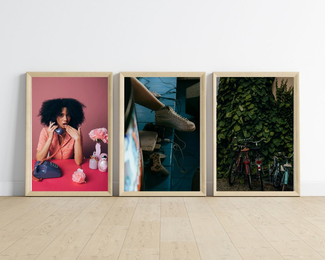 Photos Set for Posters Retro Beauty: 50 High-quality Nature/ Retro ...