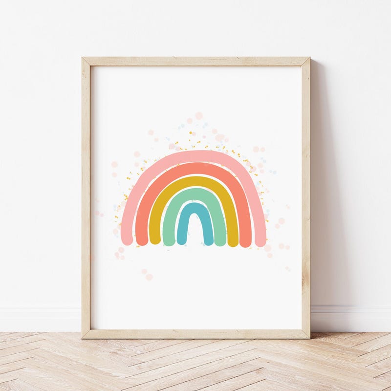 Rainbow Poster - Etsy