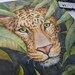 Leopard in the Jungle - Original Watercolor Painting, Leopard Portrait ...