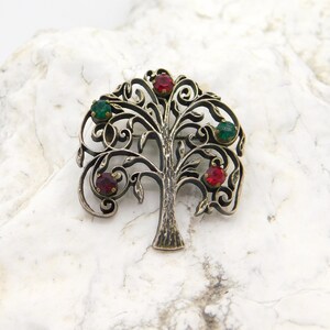 Vintage Sterling Brooch, Anson Sterling Brooch, Sterling Tree Brooch ...