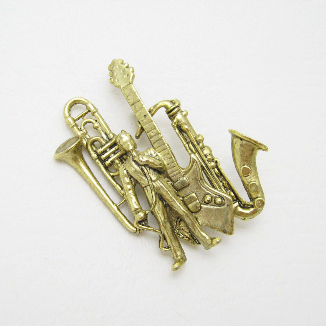 Jazz Singer Brooch Jazz Band Jewelry Gift for Musician - Etsy