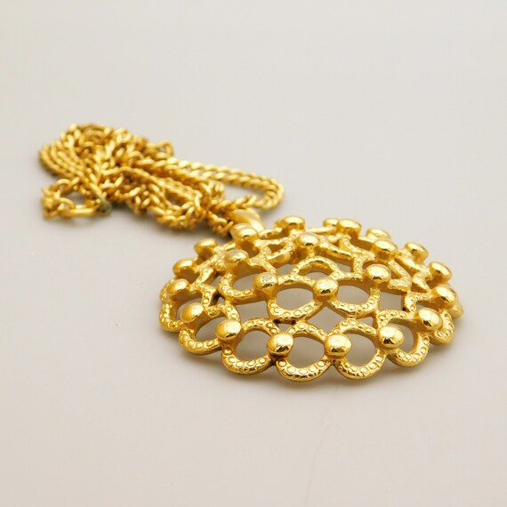 Vintage Monet Pendant Necklace Monet Jewelry Etsy