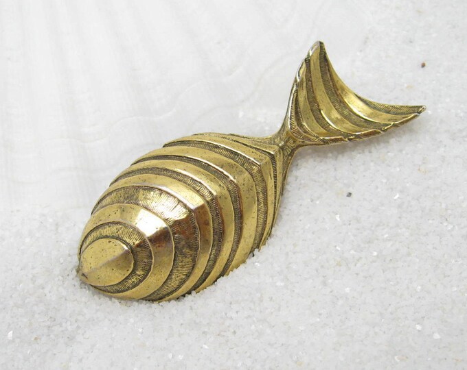 Vintage Fish Brooch, Unique Fish Jewelry, Zentall Jewelry, Summer ...