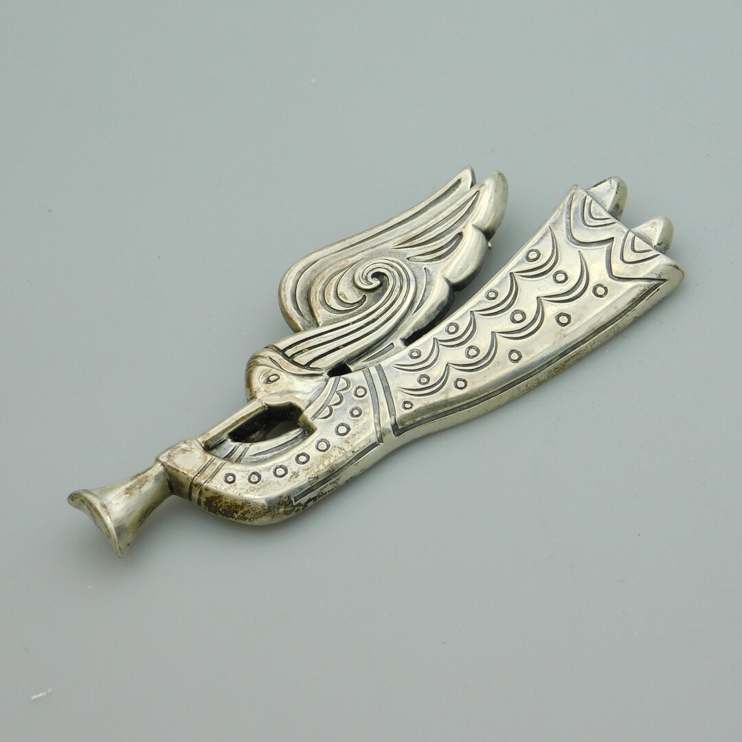 Retired James Avery Sterling Angel Brooch, Angel With Trumpet - Etsy