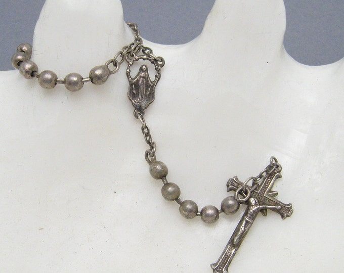 Vintage Finger Rosary Crucifix Religious Jewelry - Etsy