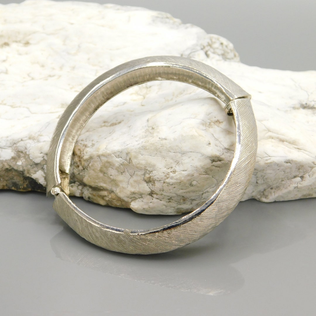 Lucien Piccard Hinged Bangle Bracelet, Vintage Bangle Bracelet, Lucien ...