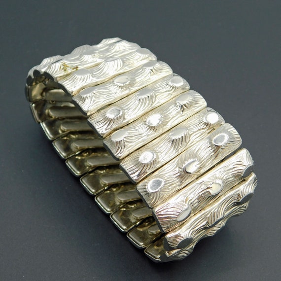 Wide Expansion Bracelet, Vintage Expansion Bracelet, … - Gem