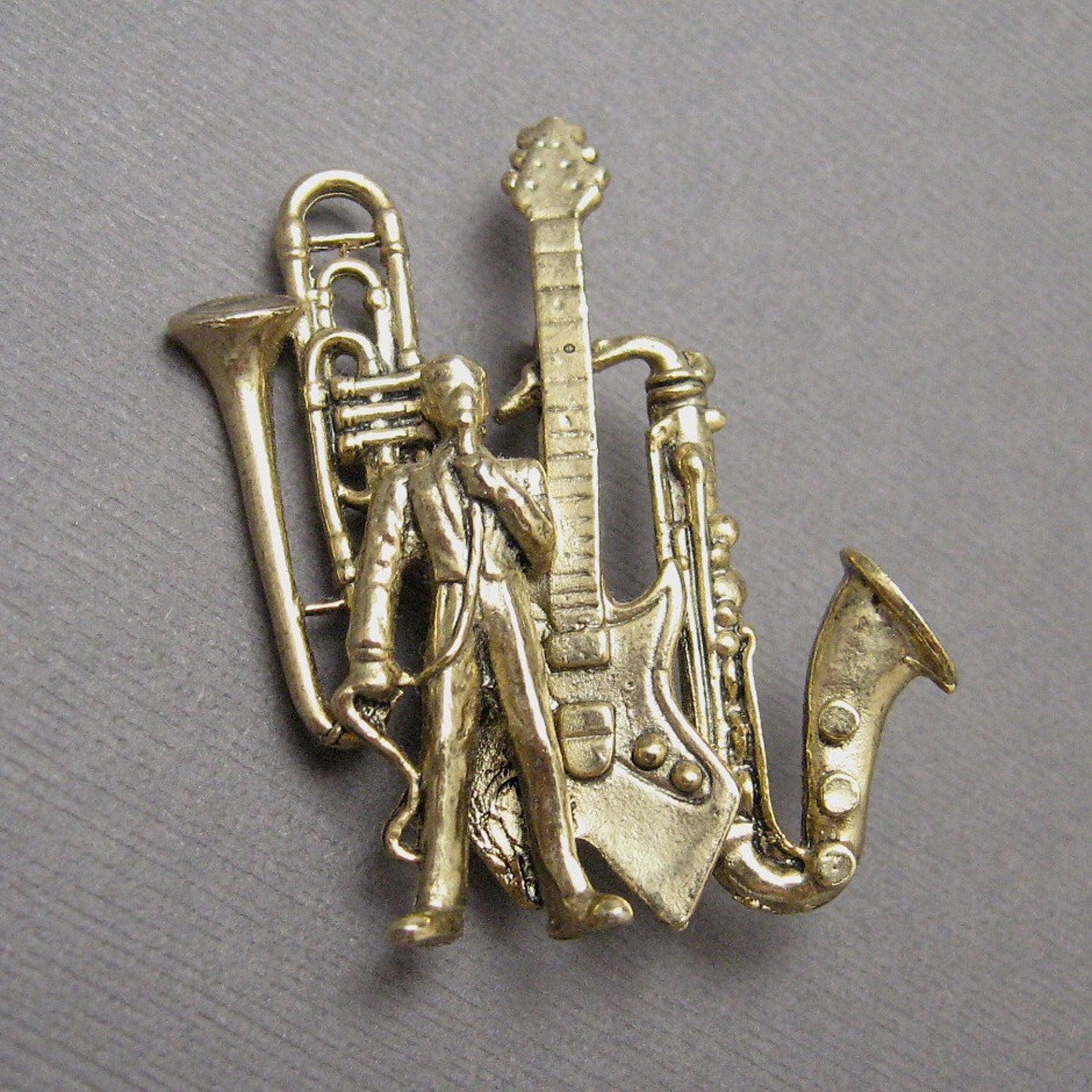 Jazz Singer Brooch Jazz Band Jewelry Gift for Musician | Etsy