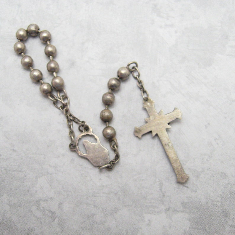 Vintage Finger Rosary Crucifix Religious Jewelry - Etsy