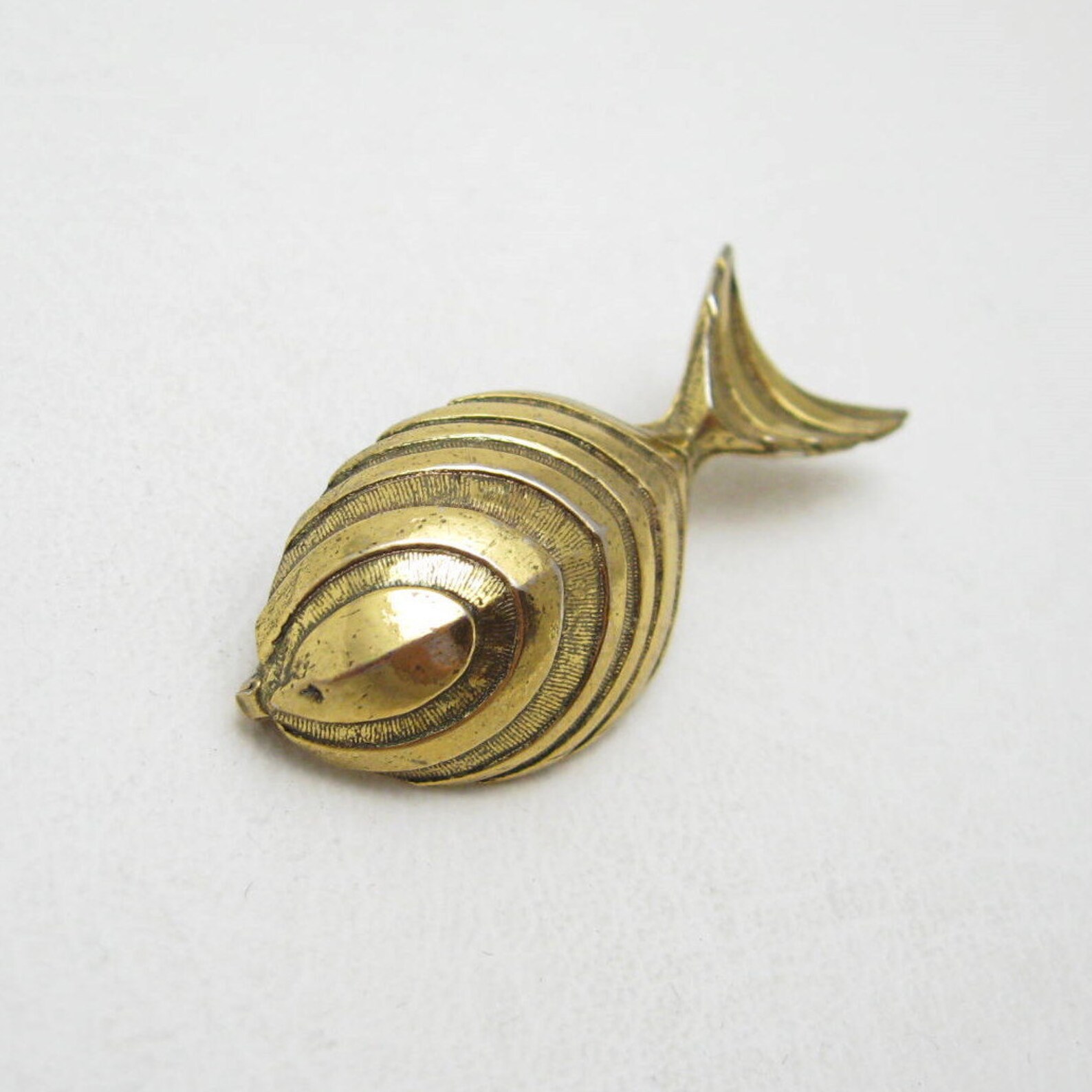 Vintage Fish Brooch Unique Fish Jewelry Zentall Jewelry - Etsy