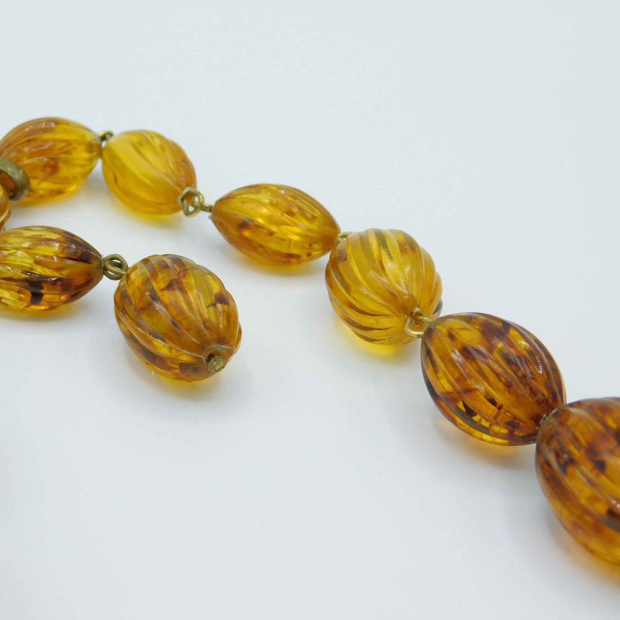 Lucite Bead Necklace Vintage Choker Vintage Jewelry Chubby | Etsy