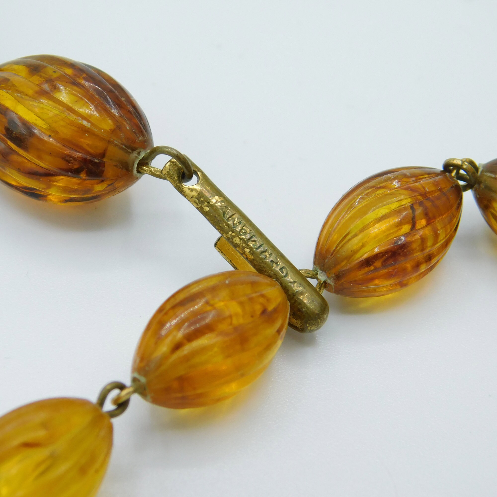 Lucite Bead Necklace Vintage Choker Vintage Jewelry Chubby | Etsy