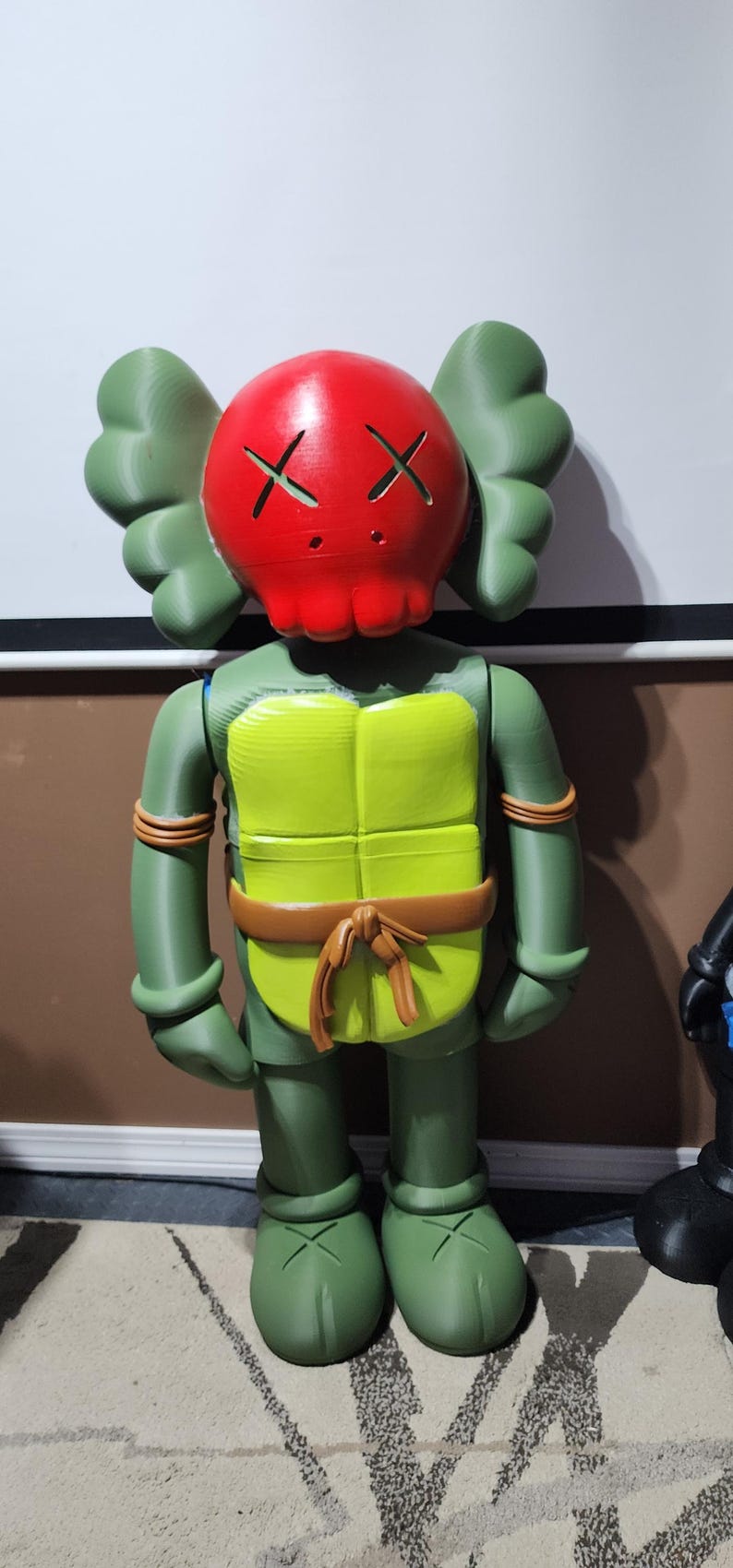 Kaws-tmnt-raphael-teenage Mutant Ninja Turtle-rare - Etsy