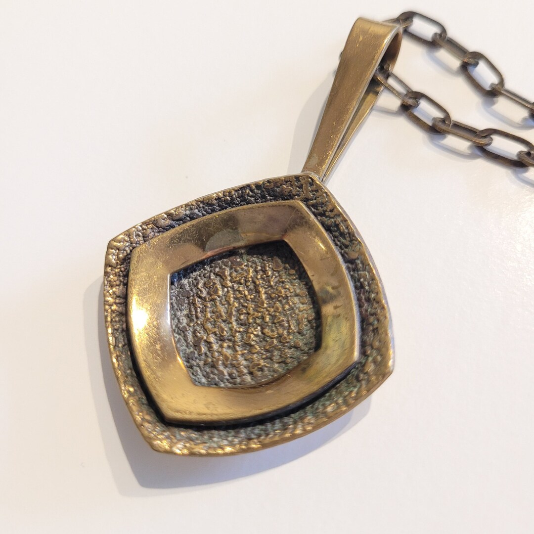 KE Palmberg for Alton Midcentury Brass Pendant - Etsy