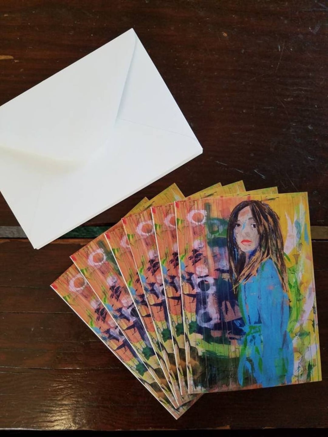 Constance - Package of 6 Greeting Cards - Etsy