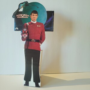 1989 Star Trek V the Final Frontier Movie Theater Spock Standee Display ...