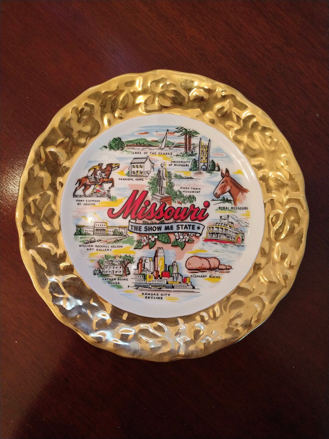Commemorative State of Missouri Plate (19C) - Etsy
