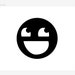 Epic Smiley SVG for CNC, Smile Emoji Svg, Emoji Design, Svg File for ...