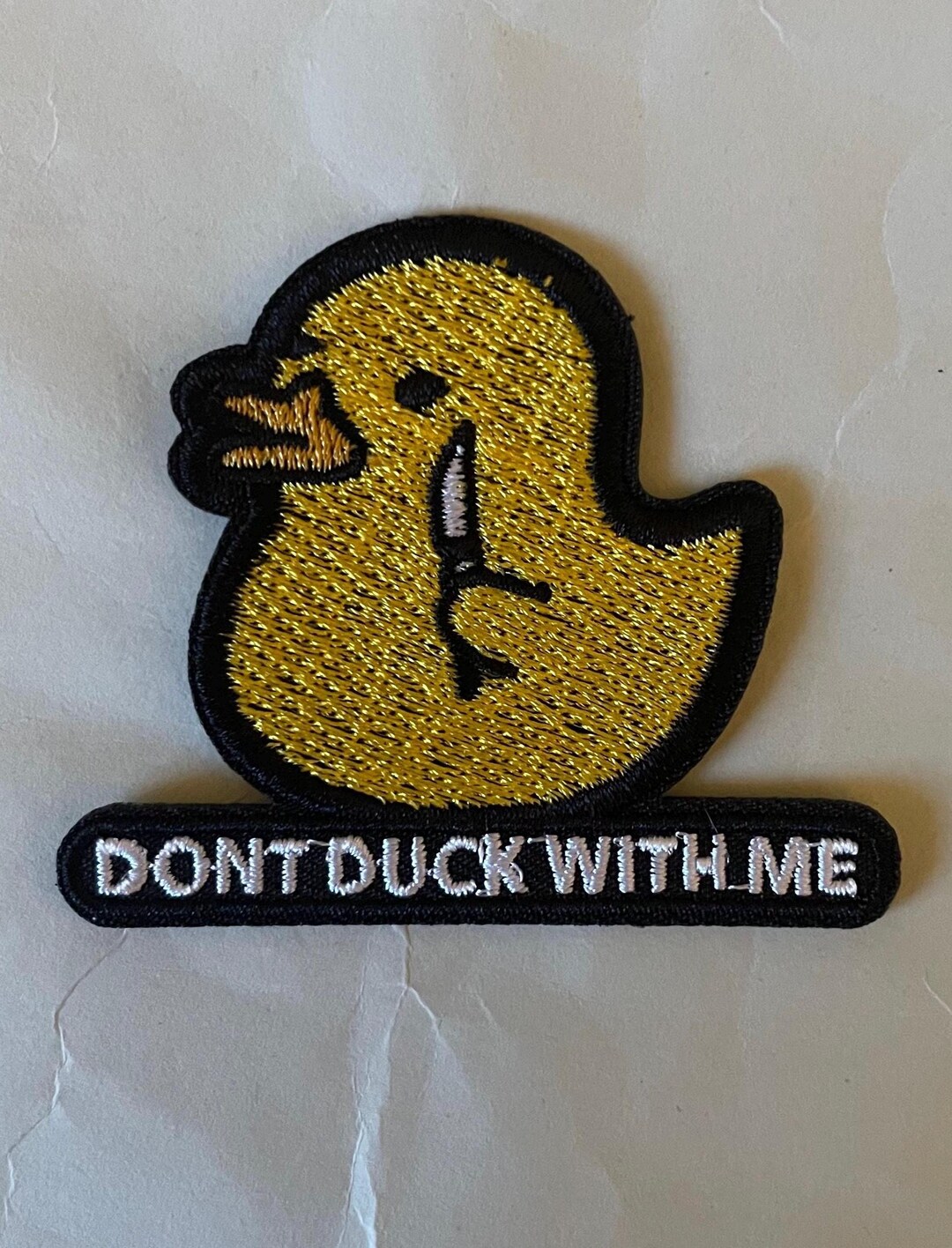 Patch, Angry Duck - Etsy