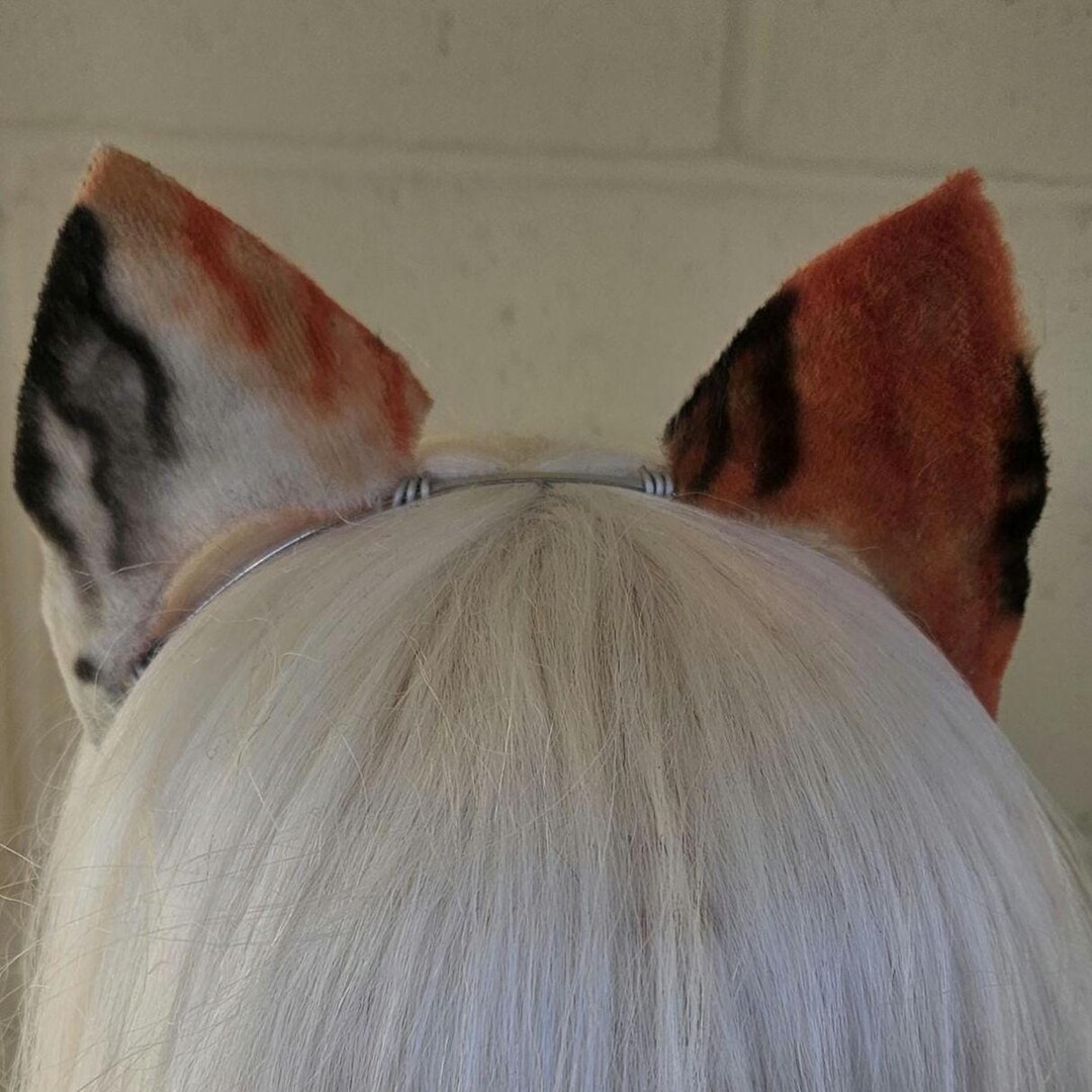 Calico Cat Ears - Etsy