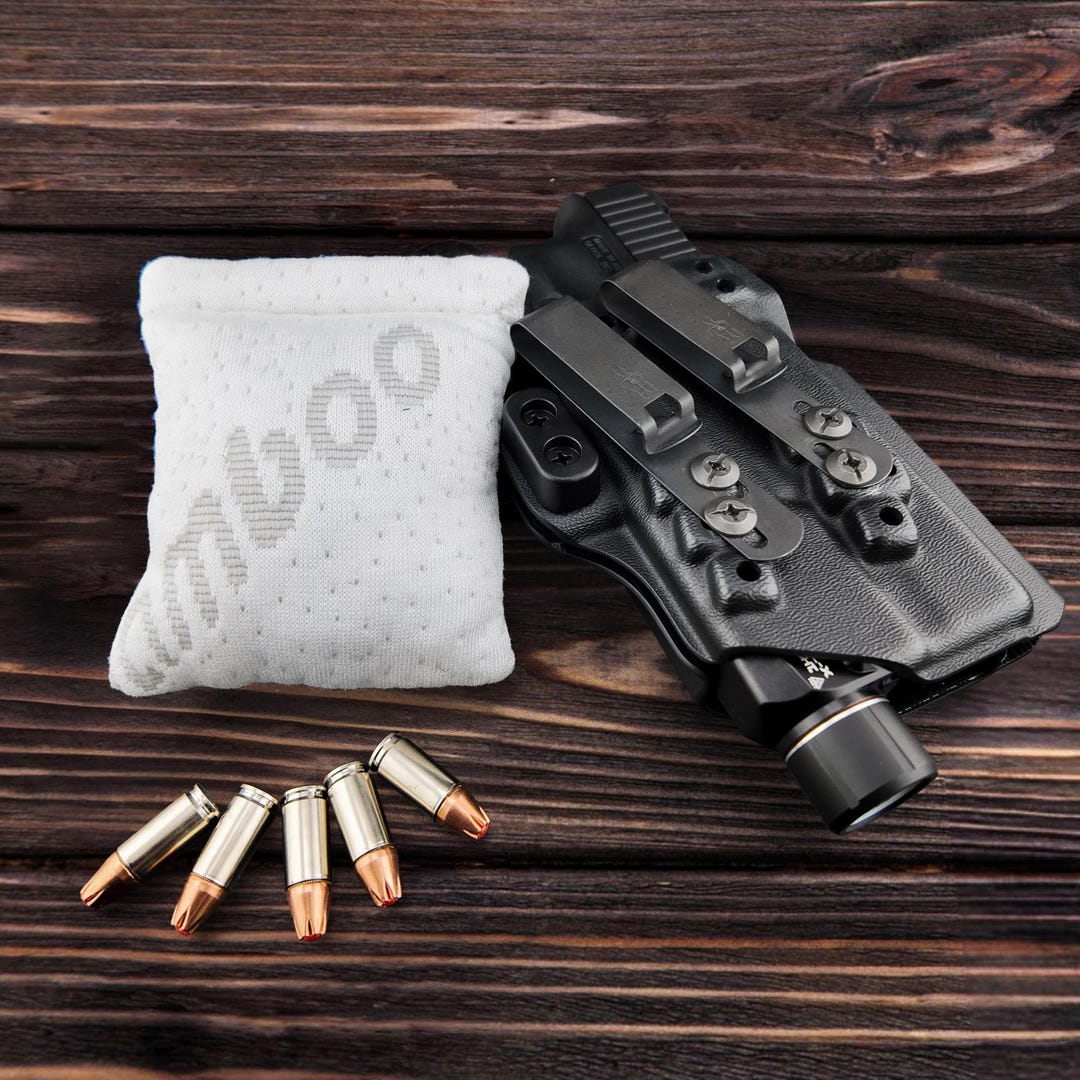 IWB Holster Wedge for Appendix Carry and IWB Holster Bamboo White - Etsy
