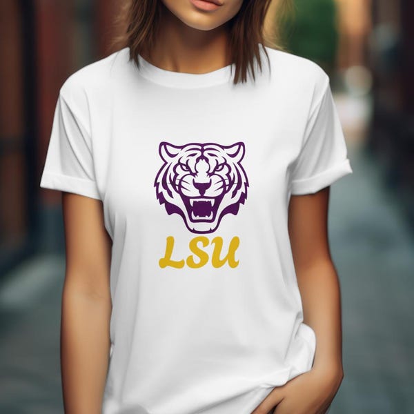 Lsu Svg - Etsy