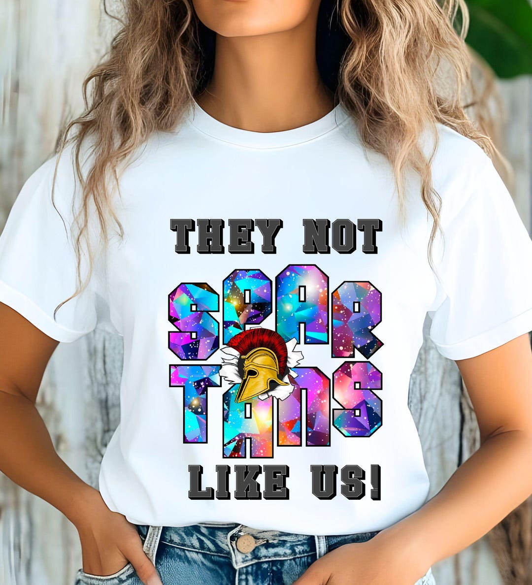 Colorful Spartan Mascot PNG: School Spirit Gameday Design (digital ...