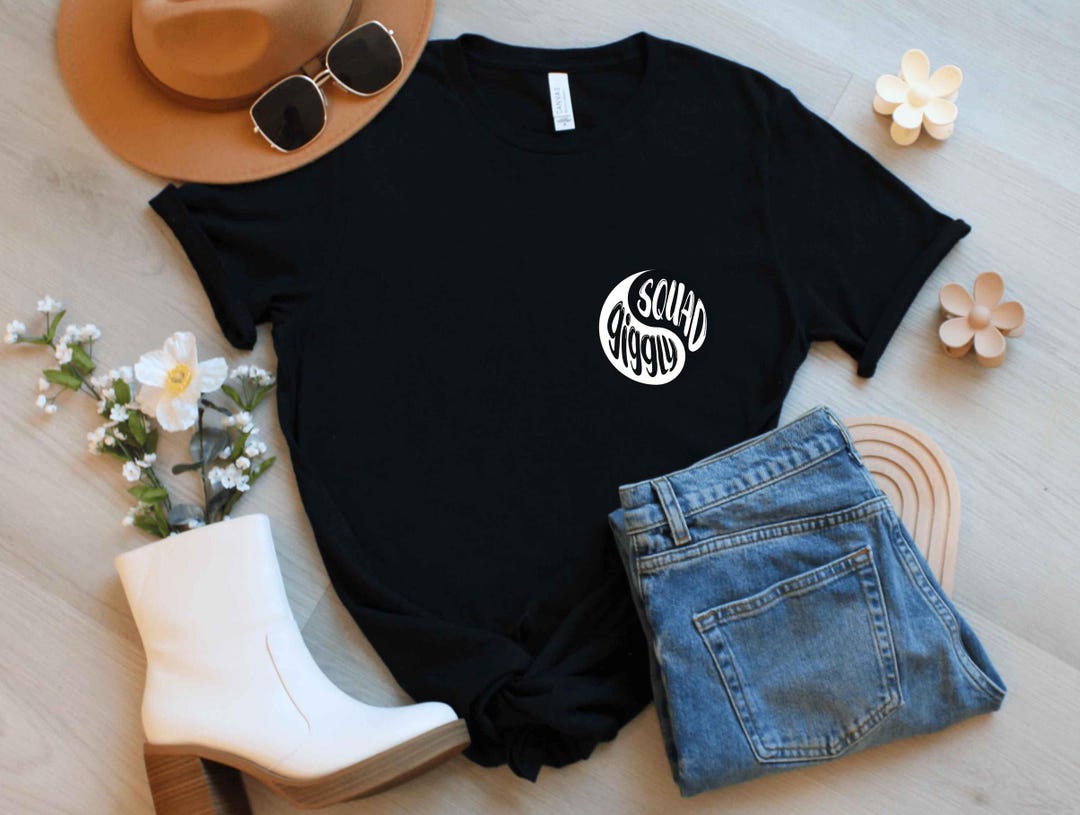 Giggly Squad Fan T-shirt, Bella Canvas 3001, Club Giggly, Giggling Cult ...