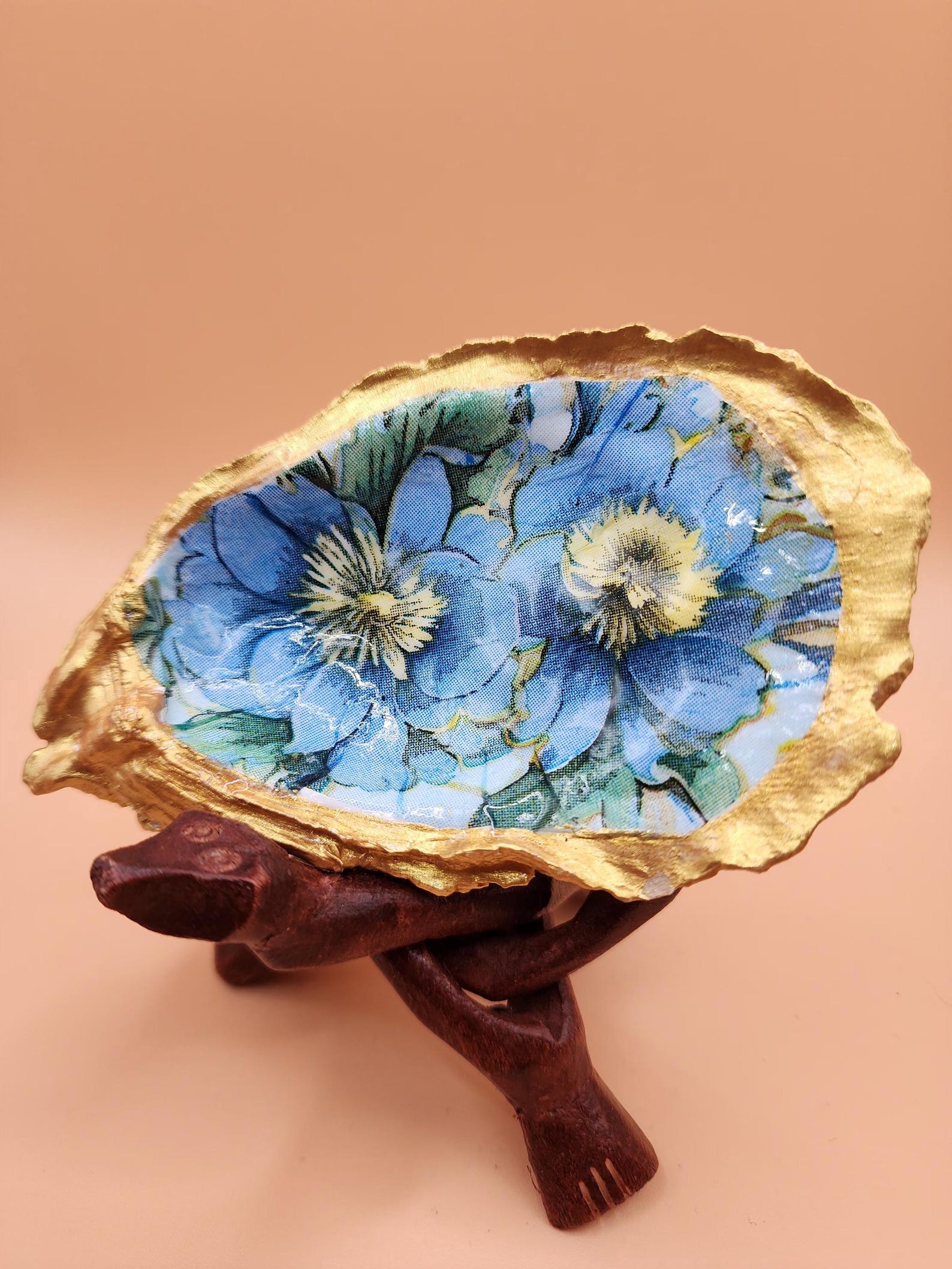 Oyster Shell, Trinket Dish, Ring Dish, Statement Piece And/or Coastal ...